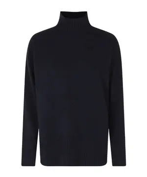 ROBERTO COLLINA Turtleneck Sweater - Navy