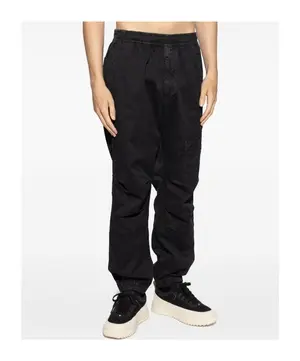 Stone Island Logo Patch Drawstring Trousers