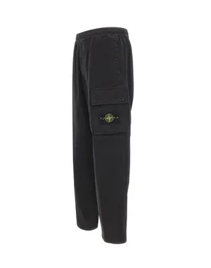 Stone Island Logo Patch Drawstring Trousers