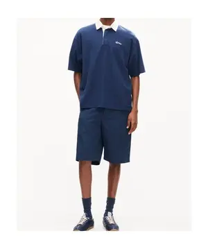 Kenzo Varsity' Relax Polo In Heavy Cotton