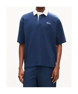 Kenzo Varsity' Relax Polo In Heavy Cotton