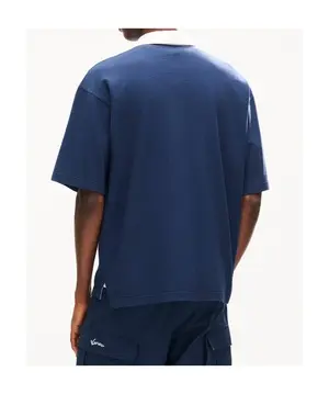 Kenzo Varsity' Relax Polo In Heavy Cotton