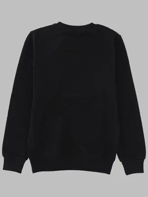 Balmain Logo-embroidered Button-detail Sweatshirt
