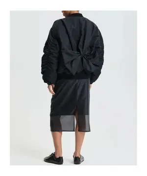 Cecilie Bahnsen Long-sleeved Bomber Jacket