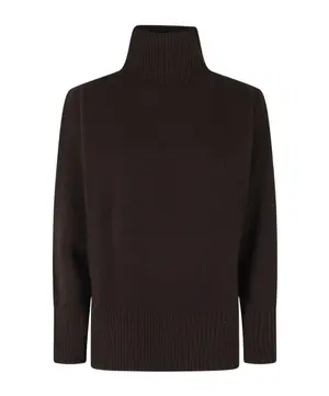 ROBERTO COLLINA Turtleneck Sweater - Moro