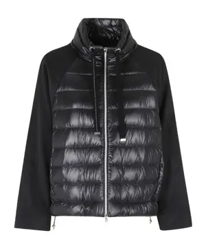 Herno Long-sleeved Padded Jacket - Black