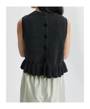 Cecilie Bahnsen Ruffled Vest