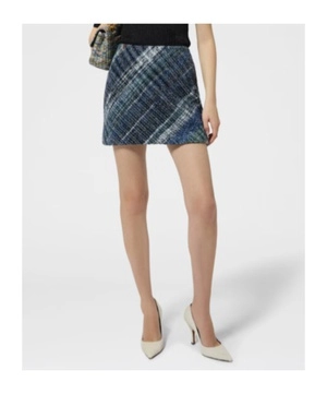 Missoni Wool-blend Check Mini Skirt