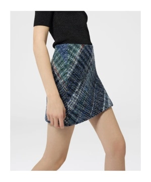 Missoni Wool-blend Check Mini Skirt