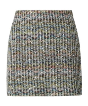Missoni Zigzag Knit Mini Skirt - Multi-coloured