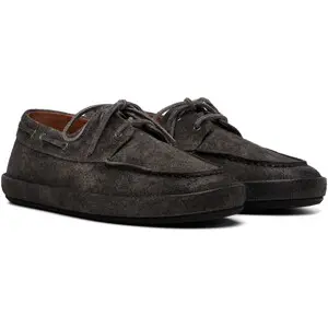 Marsèll Scatopelle Suede Boat Shoes