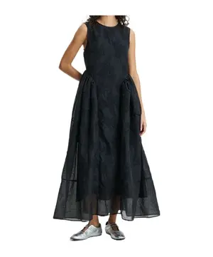 Cecilie Bahnsen Cbduana Dress - Black
