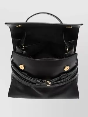 Moschino Leather Tote Bag