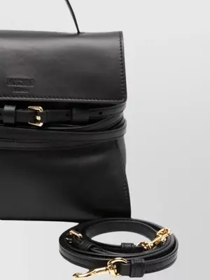 Moschino Leather Tote Bag