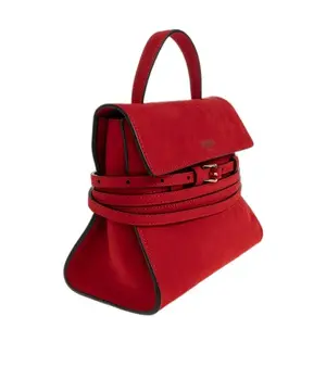 Moschino Suede Handbag