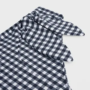 Celine Plaid Swim Trunks