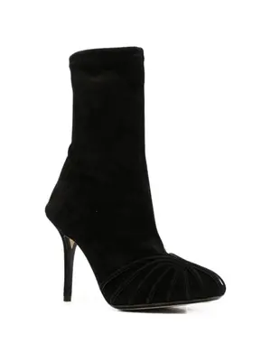 ALEVI MILANO Round-toe High-heeled Ankle Boots