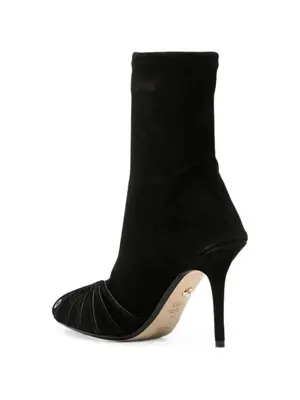ALEVI MILANO Round-toe High-heeled Ankle Boots