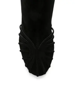 ALEVI MILANO Round-toe High-heeled Ankle Boots