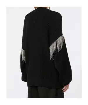 Sportmax Oversized Pure Wool Cardigan