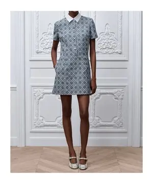 Dior Short Macrocannage Dress