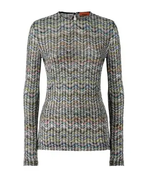 Missoni Zigzag-knit Sweater - Multicoloured