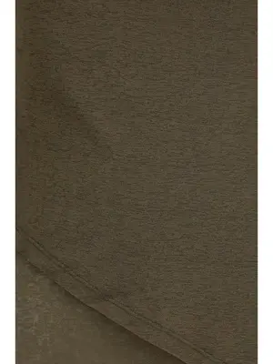 GANNI Marl Mesh Tie Knot Tank Top - Green