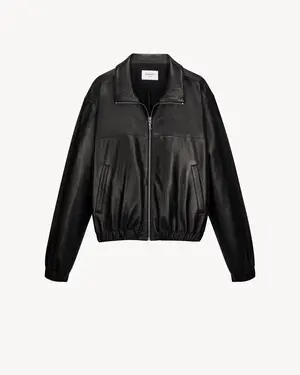 Saint Laurent Cassandre Jacket In Lambskin