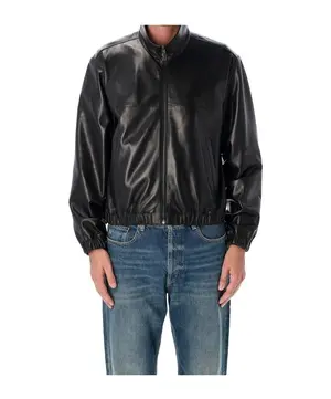 Saint Laurent Cassandre Zip-up Jacket