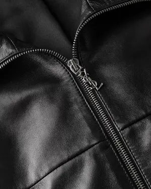 Saint Laurent Cassandre Zip-up Jacket