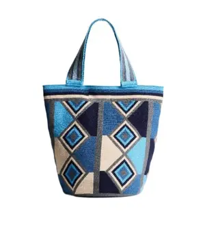 J.W.ANDERSON Pattern-intarsia Knitted Tote Bag