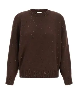 Brunello Cucinelli Long-sleeved Knitwear - Brown