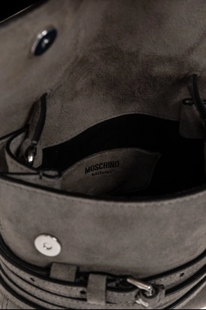 Moschino Suede Handbag