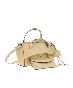 HIDESINS Small Flap Shoulder Bag - Nude
