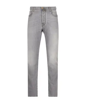 Jacob Cohen Faded Straight-leg Jeans