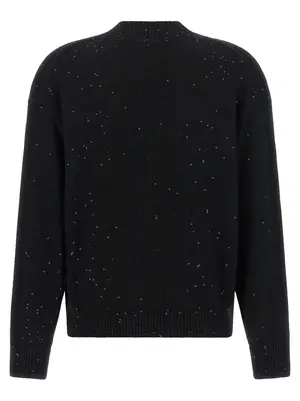 Brunello Cucinelli V-neck Sequin Embellished Sweater