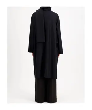 Harris Wharf London Cashmere Blend Scarf Coat