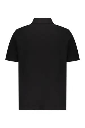 Balmain Logo Short-sleeve Polo Shirt