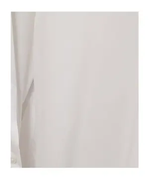 DONDUP Concealed-front Buttoned-cuffs Shirt - White