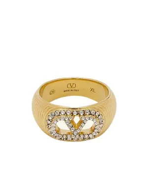 Valentino Garavani Logo Ring