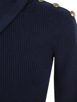 Elisabetta Franchi Gem-button Knit Pullover