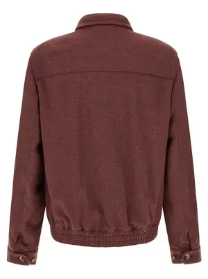 Brunello Cucinelli Long-sleeve Casual Jacket