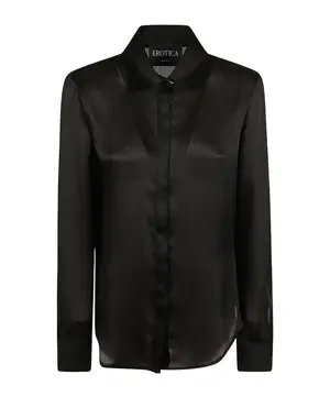 DONDUP Long-sleeved Shirt - Black