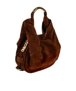 Moschino Suede Handbag