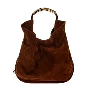 Moschino Suede Handbag