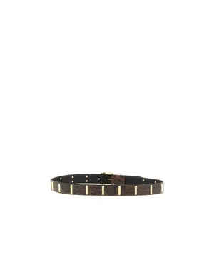 Pinko Geometric Buckle Belt