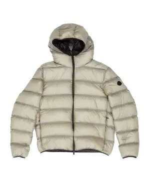 Moncler Guadiana Hooded Down Jacket - Grey