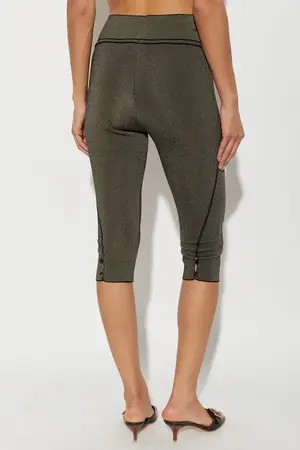 Jacquemus Sera Cropped Leggings