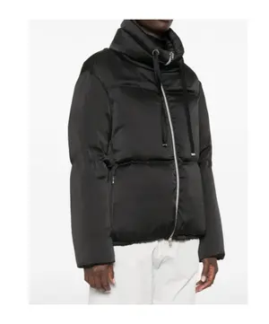 Herno High-neck Drawstring Zip-up Jacket
