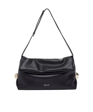 Liu Jo Medium Riccy Shoulder Bag - Black